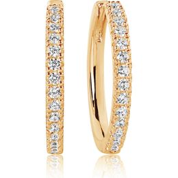 SIF JAKOBS Earrings female size One size Gold / Transparent