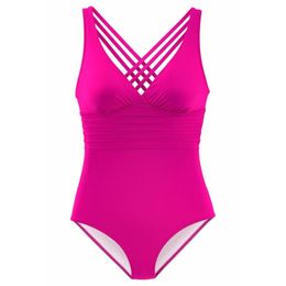 Lascana Swimsuit female size S Neon pink