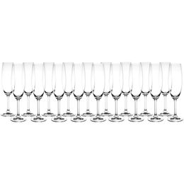 Novel Gl&auml;serset, Klar, Glas, 18-teilig, 220 ml, ISO 9001, Lfgb, Made in Europe, Essen & Trinken, Gl&auml;ser, Gl&auml;ser-Sets