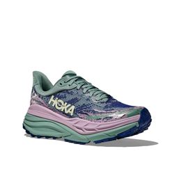 Trailrunningschuh Hoka One One "W STINSON 7", Damen, Gr. 39, rosemary, fragrant lila, Synthetik, Textil, Schuhe