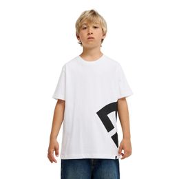 T-Shirt DC Shoes "Lanai", Jungen, Gr. 10(140-148cm), wei&szlig;, Obermaterial: 75% Walkfrottier, 25% Walkfrottier;, Shirts T-Shirt