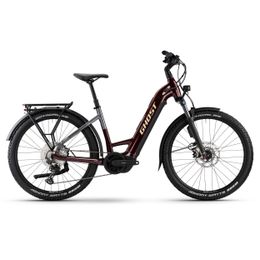 GHOST E-Teru Advanced EQ LOW Performance Line PX 800Wh Kopie - S - E-Bike Trekking - cocoa bean/graphite noir - glossy