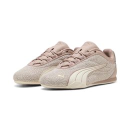 Sneaker Puma "CATCH SOLEIL TOPCAT", Herren, Gr. 36, frosted ivory, rose latte, Puma gold, Leder, Schuhe Sneaker, f&uuml;r sportlichen Look, mit leicht profiliertem Laufsohlenprofil