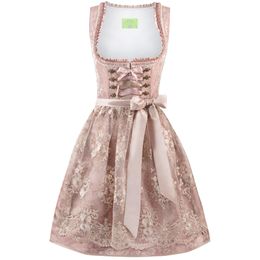 Stockerpoint Dirndl 'Noelia' Damen Gr&ouml;&szlig;e 34 puder / altrosa