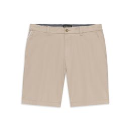 Bermudas Bugatti, Herren, Gr. 56, Normalgr&ouml;&szlig;en, 20, ecru, 98% Baumwolle, 2% Elasthan, unifarben, regular fit, Hosen Bermudas, Regular Fit aus Baumwolle-Elasthan