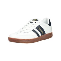 Pantofola d'Oro Sneaker PANTOFOLA D&acute;ORO "Pantofola d'Oro Sneaker Leder", Herren, Gr. 41, wei&szlig;, navy, Leder, Schuhe Sneaker