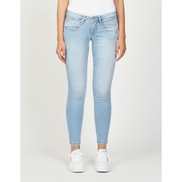 Skinny-fit-Jeans Gang "Gang Jeans Skinny fit 94NENA CROPPED", Damen, Gr. 25, denim hellblau, Denim/Jeans, 98% Baumwolle, 2% Elasthan, Jeans