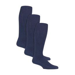 3er-Pack Herren Stulpenstr&uuml;mpfe f&uuml;r Outdoor-Gummistiefel | Knielange Milit&auml;rsocken