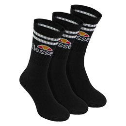 Ellesse 3er Pack Herren Vulloni Jacquard Logo Sportsocken