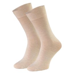 2 Paare Herren Kaschmirsocken - Luxusweiche und warme nahtlose Alltagssocken