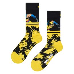 Happy Socks Herren Wolverine Socken | Marvel X-Men Superhelden Socken | Geschenkidee