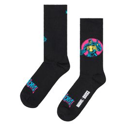 Happy Socks Herren Marvel Erzfeind Neuheit Socken | Geschenkidee