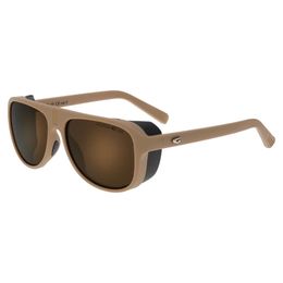 Unisex polarisierte UV400 Sport-Sonnenbrille mit spiegelndem, kratzfestem Glas