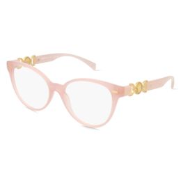 Versace 0VE3334 Brille Damen | Fassung: Vollrand, Cat Eye, Pink Koral