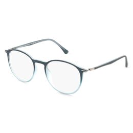 Jaguar 6808 Brille Unisex | Fassung: Vollrand, Rund, Blau