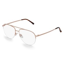 Fielmann BD 430 CL Brille Unisex | Fassung: Halbrand, Pilot, Gold