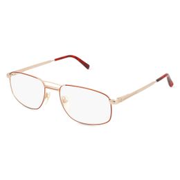 Fielmann OPH 9569 FLEX CL Brille Herren | Fassung: Vollrand, Quadratisch, Gold Braun