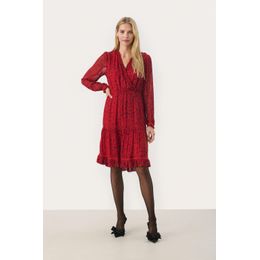 PART TWO Kleid Lockere Passform red