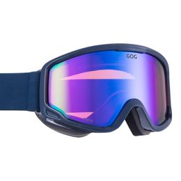 Gonzo UV400 Ski Snowboard Skihelm mit Antibeschlag-Spiegel hydrophobe Doppellinse