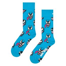 Happy Socks Herren Marvel Venom Socken im Novelty-Stil | Geschenkidee