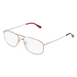 Fielmann OPH 9658 FLEX TR Brille Herren | Fassung: Vollrand, Quadratisch, Gold Champagner