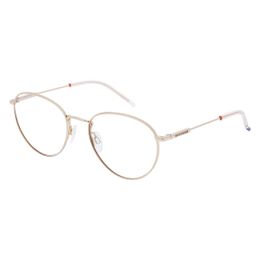 Tommy Hilfiger TH1727 Brille Damen | Fassung: Vollrand, Panto, Gold Gl&auml;nzend