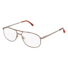 Fielmann OPH 9658 FLEX TR Brille Herren | Fassung: Vollrand, Quadratisch, Gun Braun