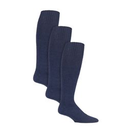 3er-Pack Fischer-Socken | Lange Wollstiefelsocken f&uuml;r M&auml;nner | Knielange Angelsocken
