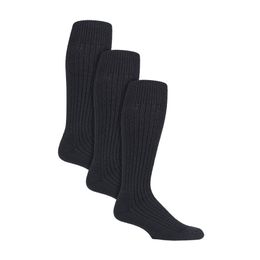 3er-Pack lange Stiefelsocken f&uuml;r Herren f&uuml;r Outdoor-Wellington | knielange Milit&auml;rsocken