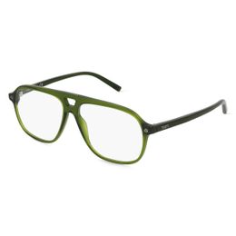 Tod's Tod's TO5275 Brille Unisex | Fassung: Vollrand, Pilot, Gr&uuml;n Transparent