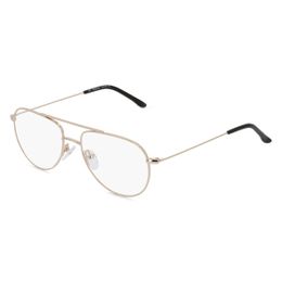 Fielmann BD 507 CL Brille Teenager | Fassung: Vollrand, Pilot, Gold