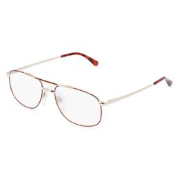 Fielmann OPH 9658 FLEX TR Brille Herren | Fassung: Vollrand, Quadratisch, Gold Havanna