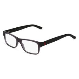 Polo Ralph Lauren PH 2117 Brille Herren | Fassung: Vollrand, Quadratisch, Schwarz Transparent