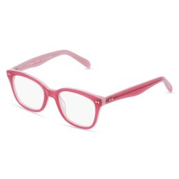 Fielmann OL 009 CL Brille Teenager | Fassung: Vollrand, Quadratisch, Burgunder Rose