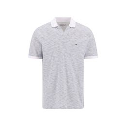 Poloshirt Fynch-Hatton, Damen, Gr. L, wei&szlig;, Web, Obermaterial: 100% Baumwolle, gemustert, regular fit normal, ohne Ausschnitt, gerader Abschluss kontrastfarben, Shirts, mit Logo Stickerei