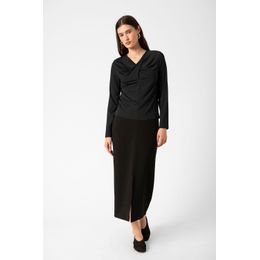 Soaked in Luxury Langarm-Shirt SLClara Slim fit black