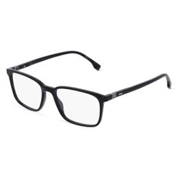 HUGO BOSS Boss 1436 Brille Damen | Fassung: Halbrand, Quadratisch, Schwarz Gl&auml;nzend