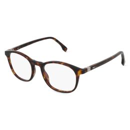 HUGO BOSS Boss 1437 Brille Unisex | Fassung: Vollrand, Butterfly, Havanna