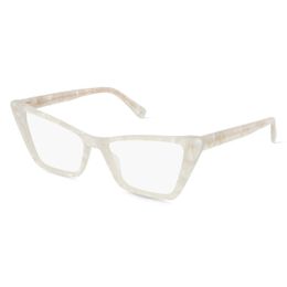 Chiara Ferragni CF 7035 Brille Damen | Fassung: Vollrand, Butterfly, Grau Gemustert
