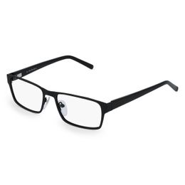 Fielmann OPH 9781 FLEX CL Brille Herren | Fassung: Vollrand, Quadratisch, Schwarz Matt