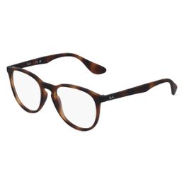 Ray-Ban RX7046 Brille Damen | Fassung: Vollrand, Rund, Havanna