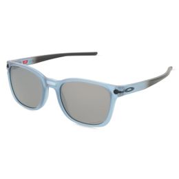 Oakley OO9018 OJECTOR | Herren-Sonnenbrille | Fassung: Vollrand, Quadratisch, Kunststoff, Grau Matt | Glasfarbe: Grau