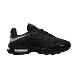 Sneaker Nike Sportswear "Air Max Fire", Herren, Gr. 40, schwarz, light pumice, light silber, Synthetik, Textil, Schuhe Sneaker, inspiriert vom Design des Air Max TN