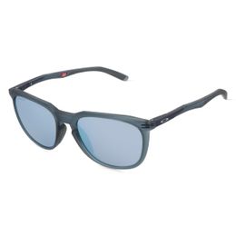 Oakley OO9286 THURSO | Herren-Sonnenbrille | Fassung: Vollrand, Quadratisch, Kunststoff, Schwarz Matt | Glasfarbe: Blau