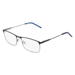 HUGO BOSS Hugo HG 1182 Brille Herren | Fassung: Vollrand, Quadratisch, Blau Dunkel