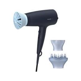 Philips Series 3000 BHD360/20 , Haartrockner schwarz/hellblau
