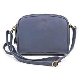 Schultertasche &raquo;Blaugrau&laquo;