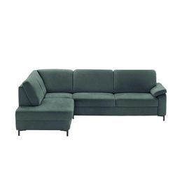 meinSofa Ecksofa Carmen gr&uuml;n Ma&szlig;e (cm): B: 266 H: 88 T: 202.0 Sofas > Sofas nach Material > Stoffsofas &raquo; Sofa DE
