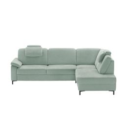 meinSofa Ecksofa Carmen blau Ma&szlig;e (cm): B: 266 H: 88 T: 202.0 Sofas > Sofas nach Material > Stoffsofas &raquo; Sofa DE