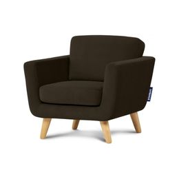 KONSIMO Sessel Tagio braun Ma&szlig;e (cm): B: 86 H: 80 Sessel & Hocker > Sessel nach Material > Stoff Sessel &raquo; Sofa DE